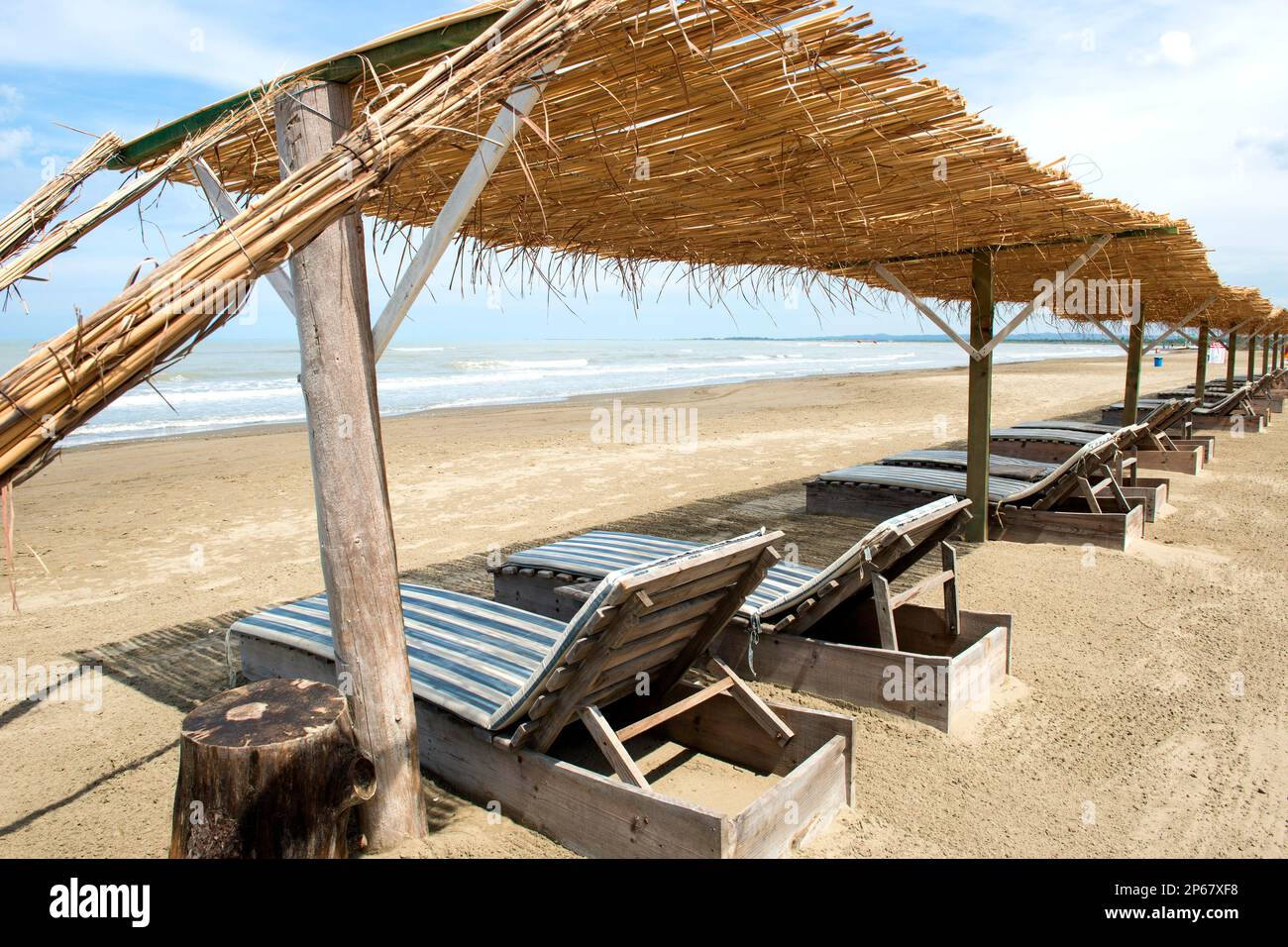 Albania, Balkan Peninsula, Divjake, Beach Stock Photo - Alamy