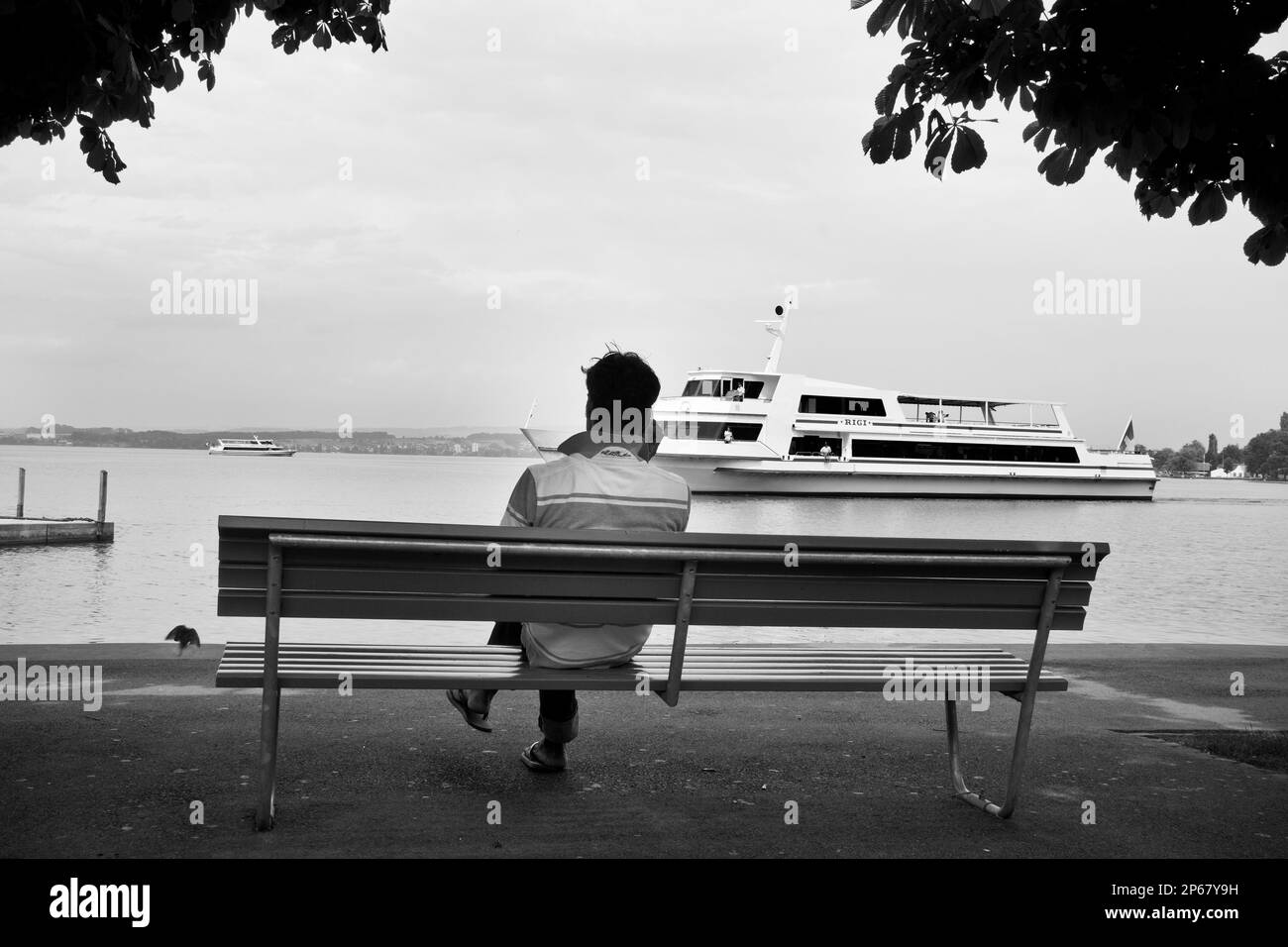 Switzerland, Canton Zug, Zug, Zug lake, daily life Stock Photo - Alamy