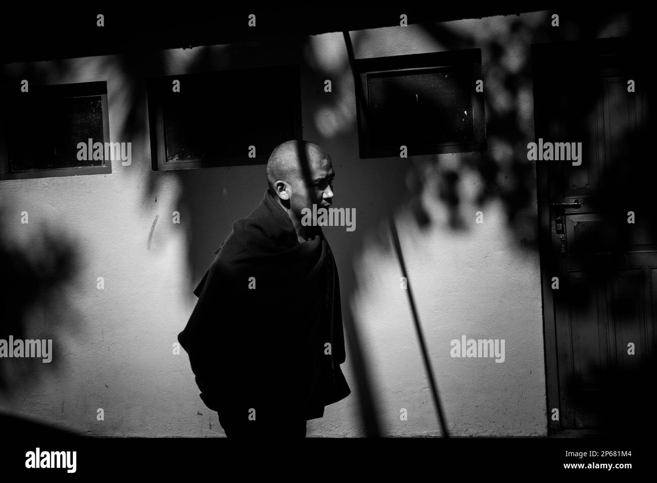 Nepal, Kopan monastery Stock Photo - Alamy