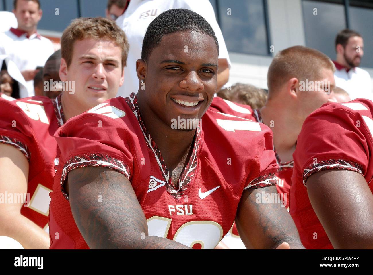 Florida State Linebacker Nick Moody (10) during Media Day in Doak ...