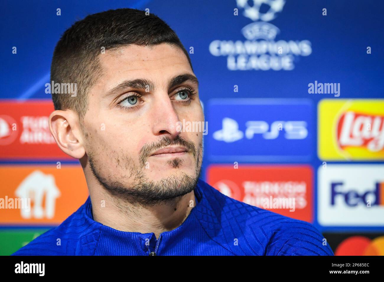 Munich, France, Germany. 7th Mar, 2023. Marco VERRATTI of PSG during a ...