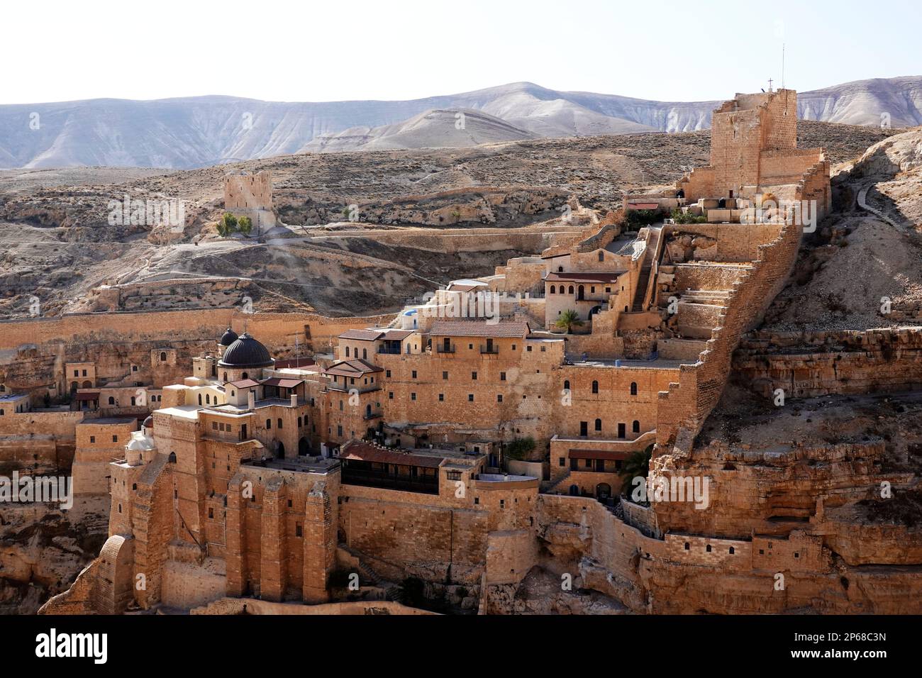 Mar Saba, one of the oldest continuously inhabited monasteries in the ...