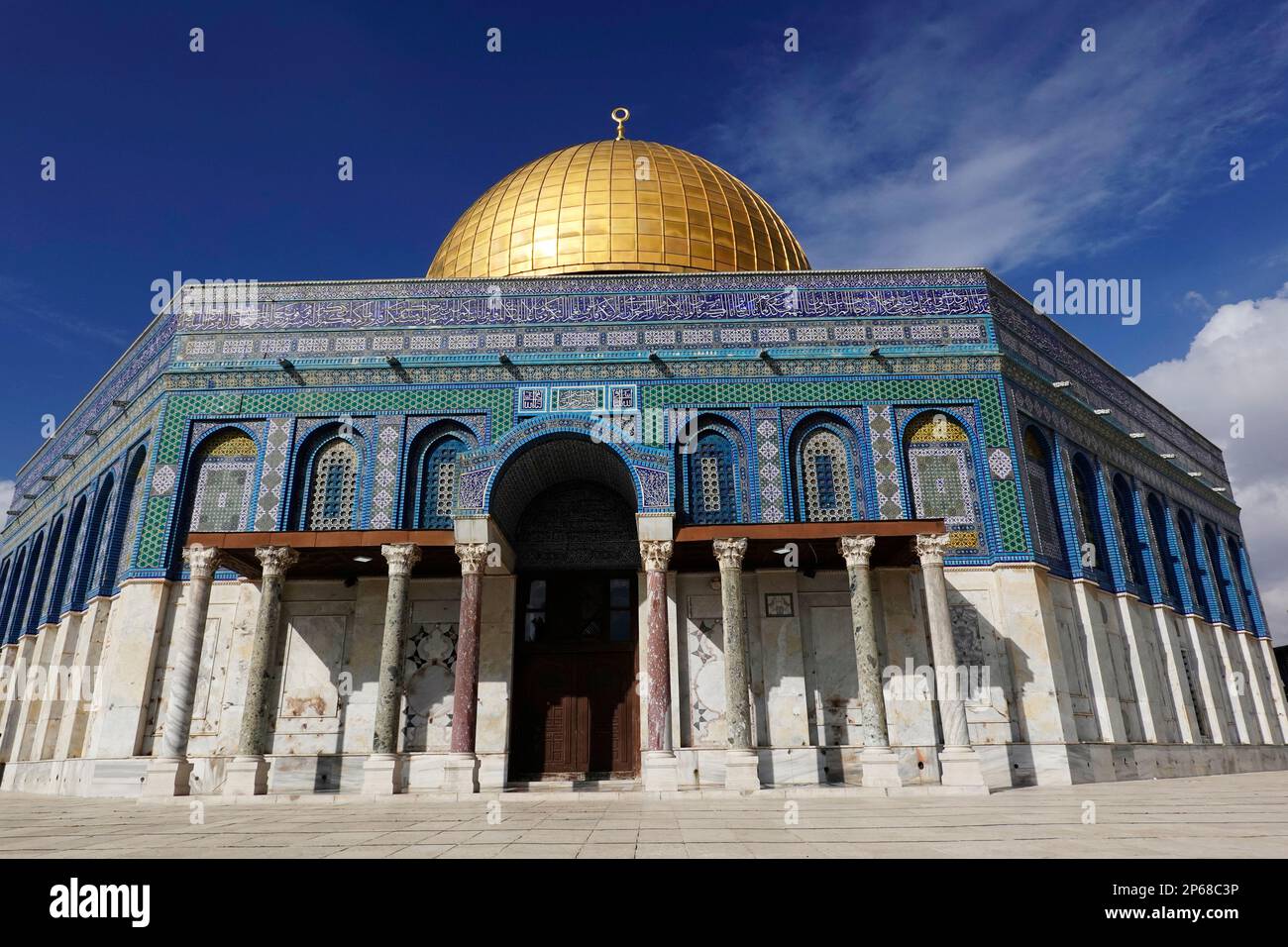Dome of the Rock, Temple Mount, Old City, UNESCO World Heritage Site ...