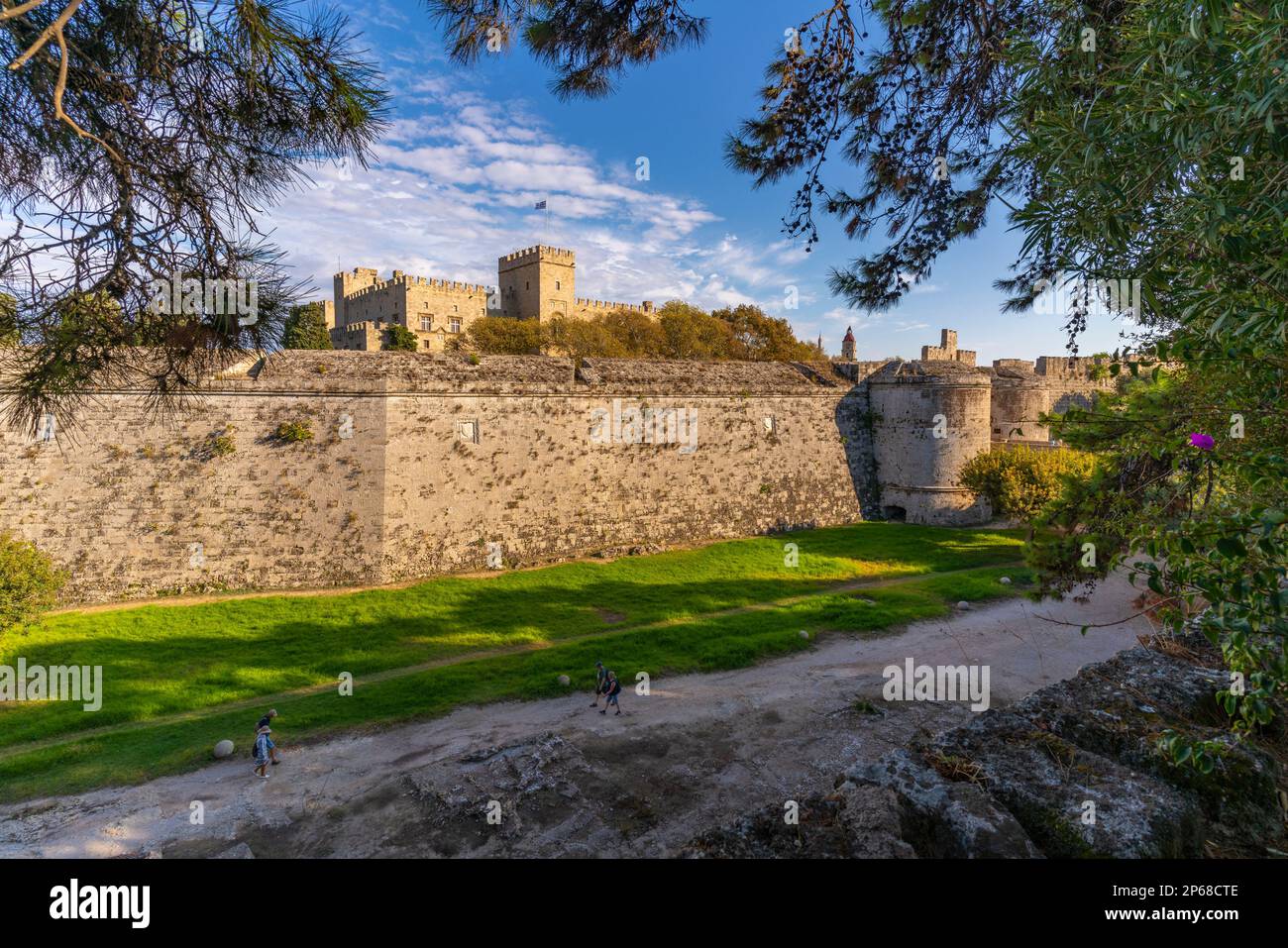View of Gate of Amboise, Old Rhodes Town, UNESCO World Heritage Site ...