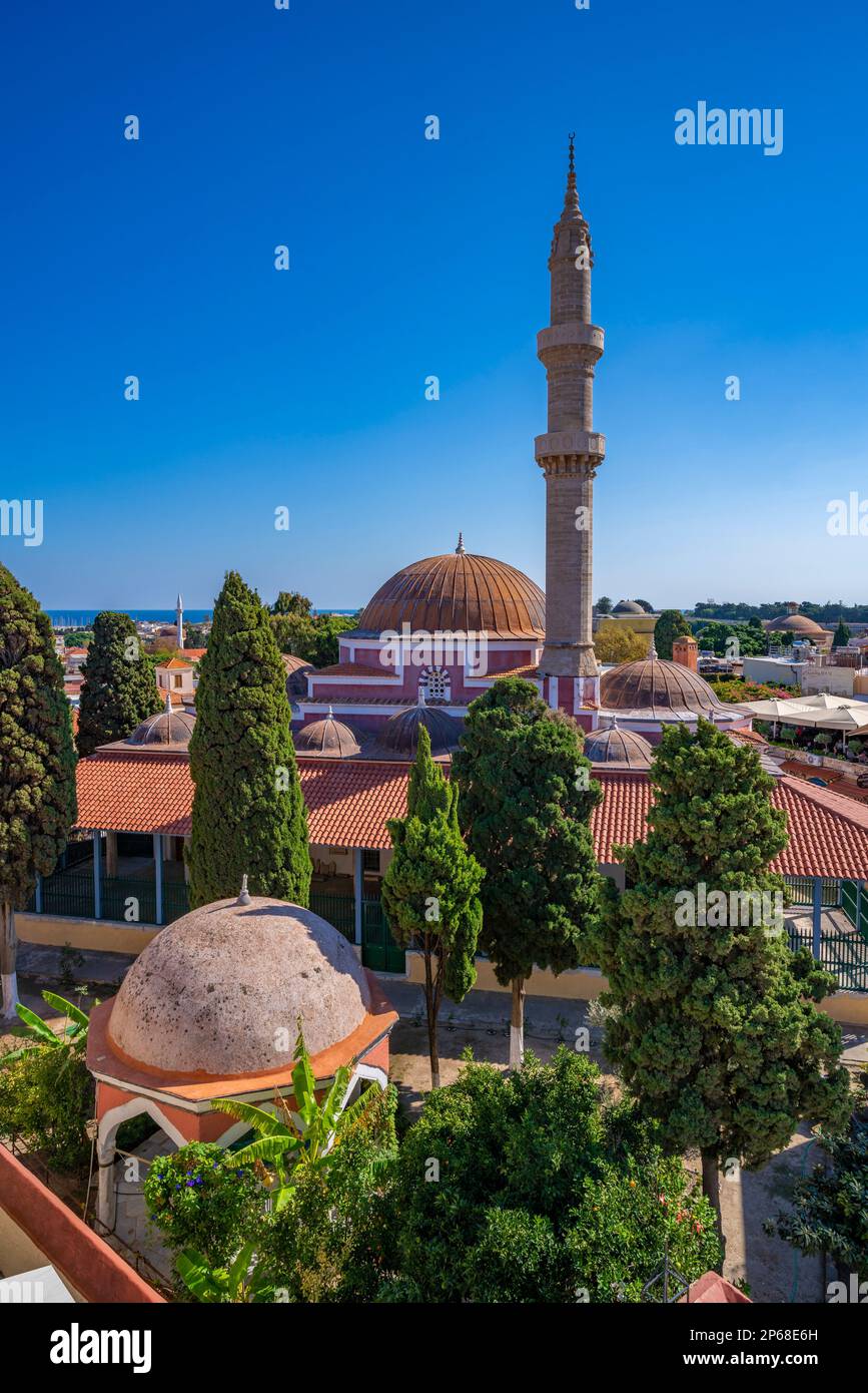 View of Mosque of Suleiman from elevated position, UNESCO World ...