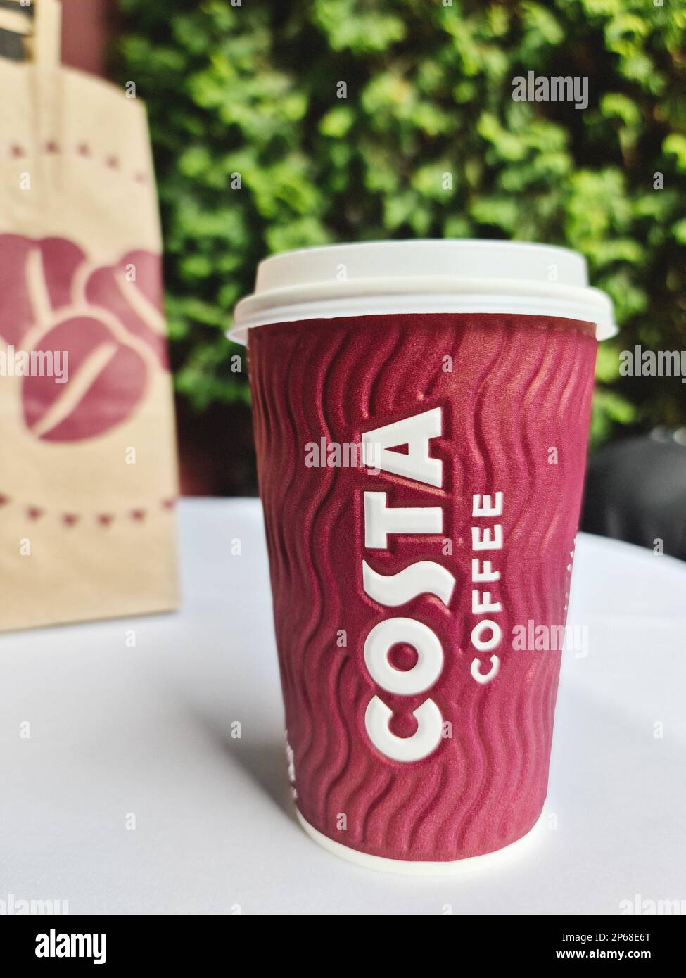 Signature coffee logo hi-res stock photography and images - Alamy