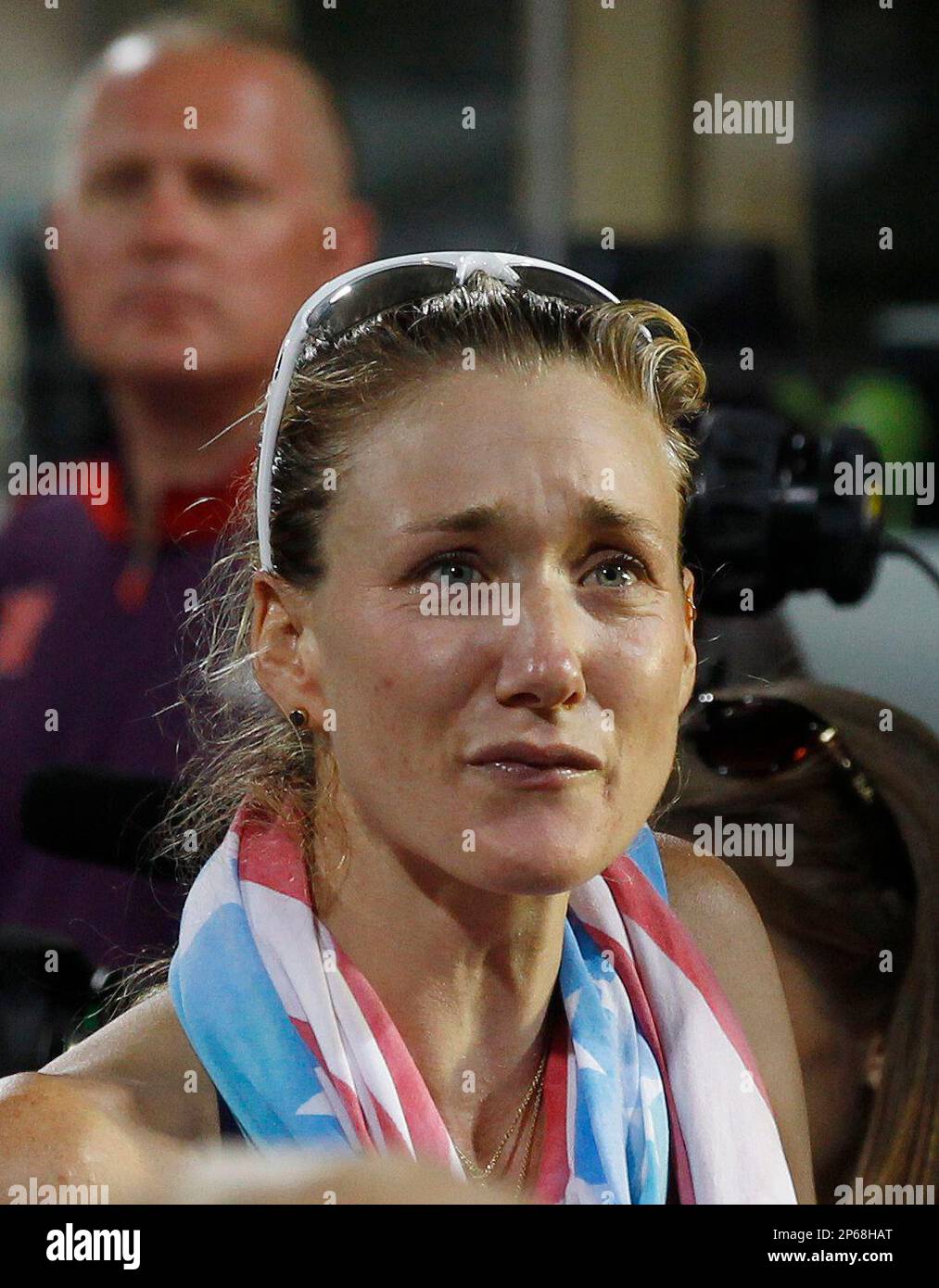 Kerri Walsh Jennings is overwhelmed by emotion after she and teammate ...