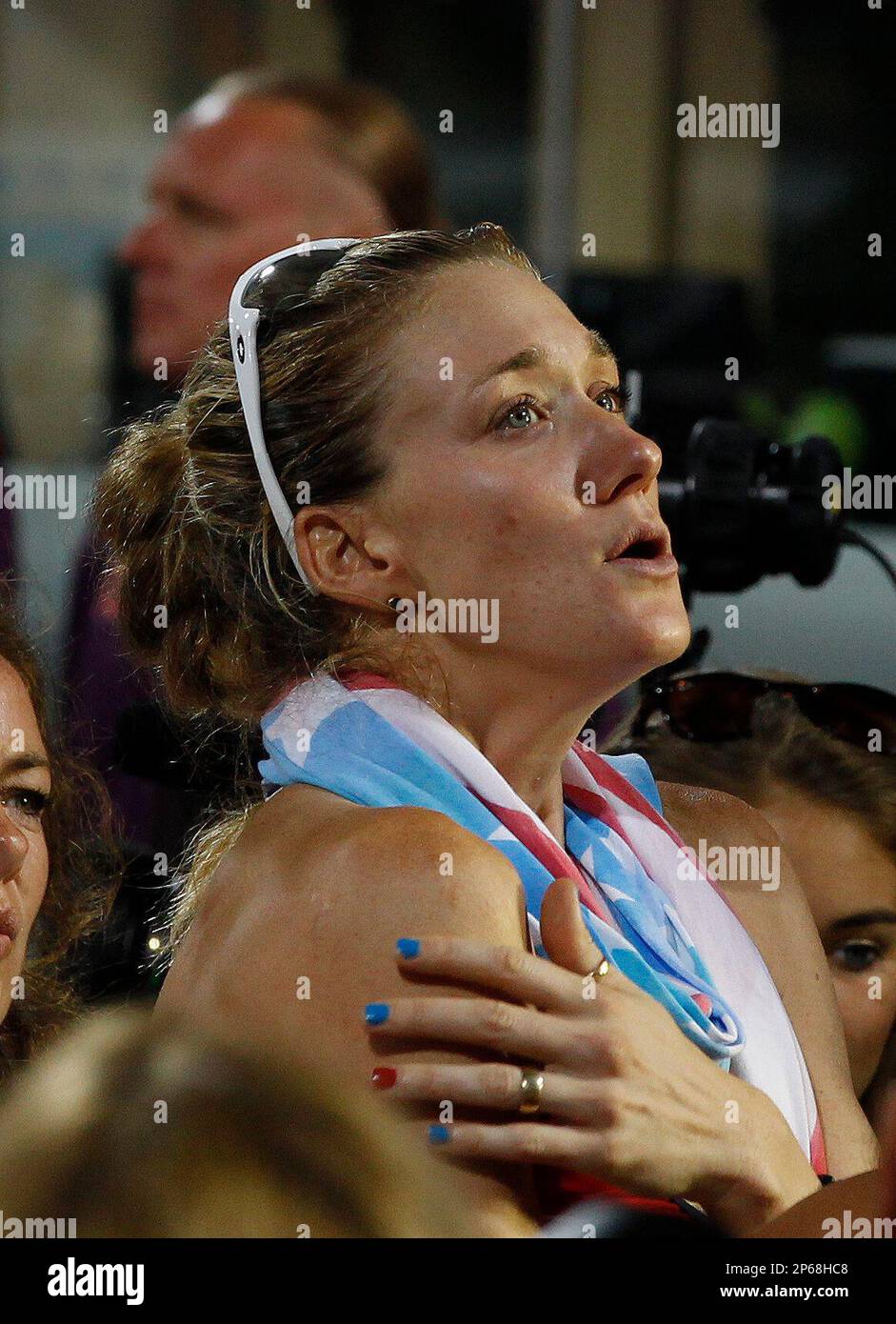 Kerri Walsh Jennings is overwhelmed by emotion after she and teammate ...