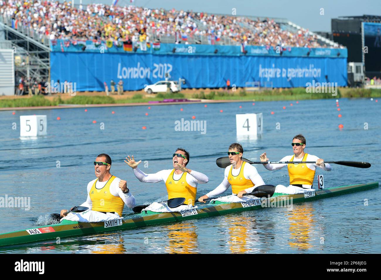 From left, Tate Smith, Dave Smith, Murray Stewart, and Jacob Clear of ...