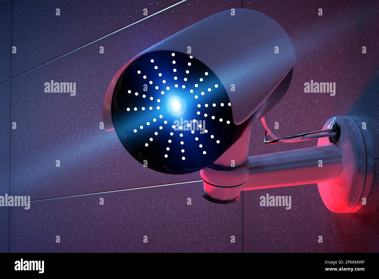 CCTV camera system, home security system concept, Security camera Stock ...