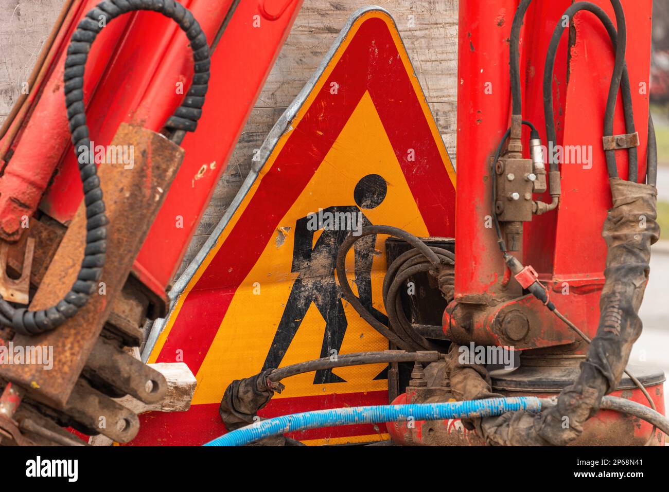 Damaged traffic sign hi-res stock photography and images - Alamy