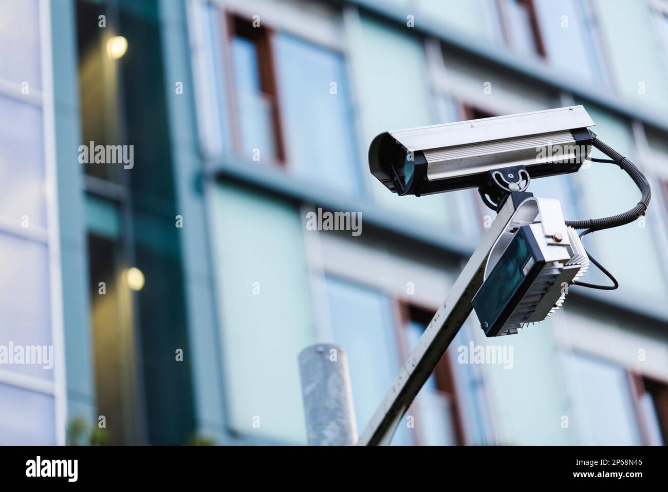 CCTV camera system, home security system concept, Security camera Stock ...