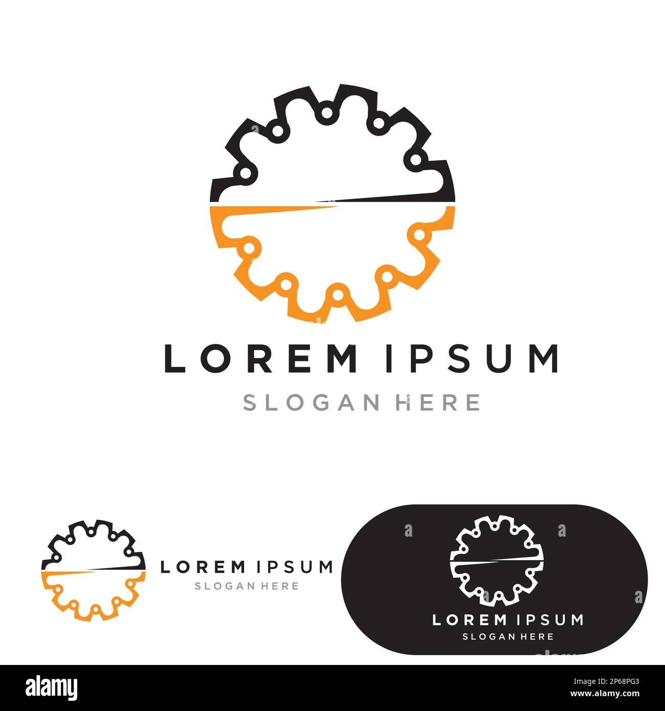 vector logo technology. Digital tech - vector business logo template ...