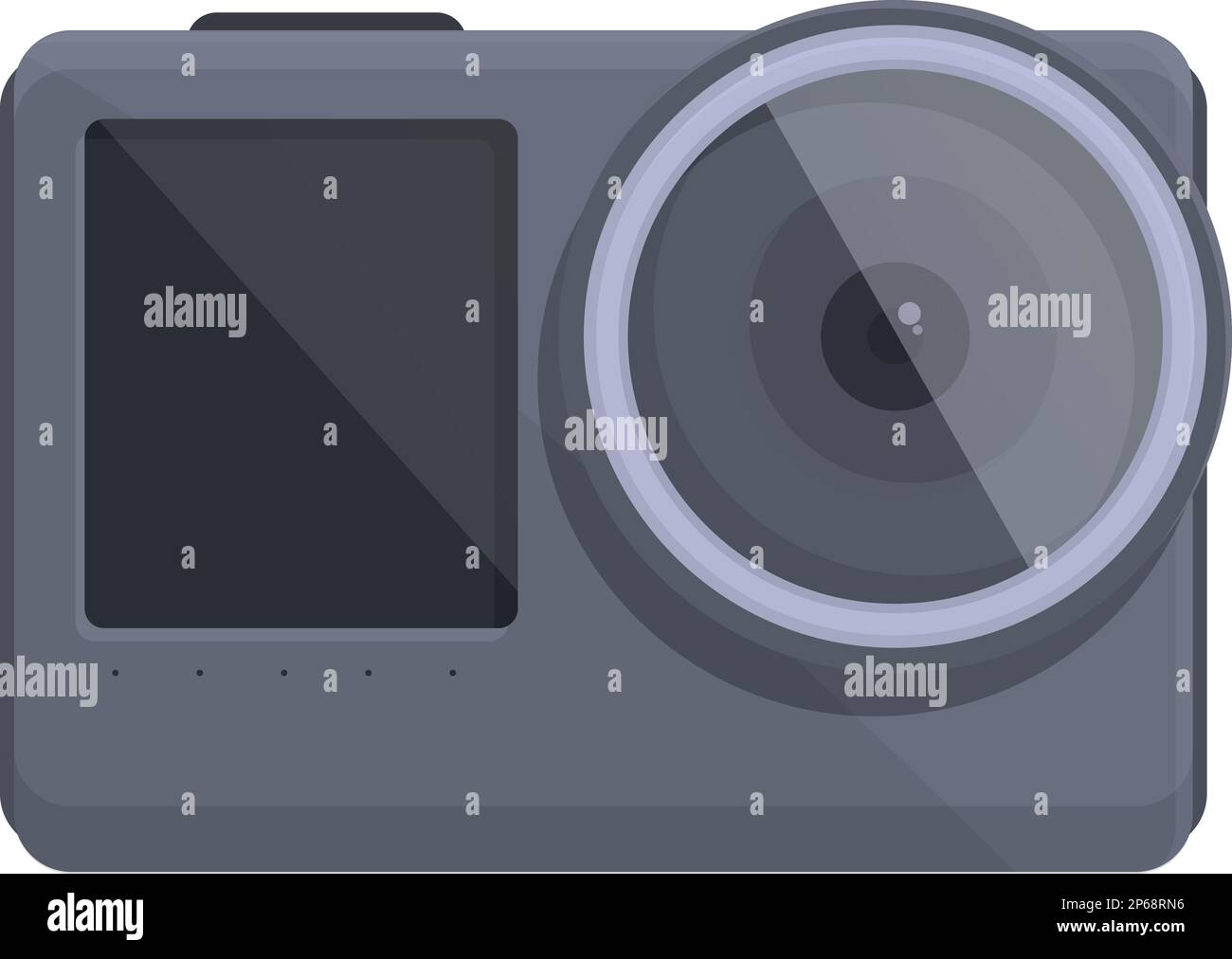 Gopro cam icon cartoon vector. Go pro camera. Action sport Stock Vector ...