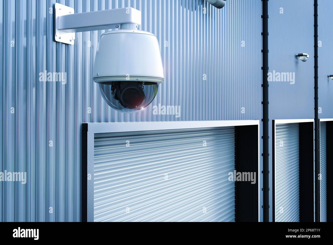 CCTV camera system, home security system concept, Security camera Stock ...