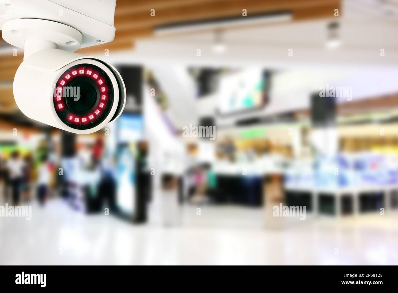 CCTV camera system, home security system concept, Security camera Stock ...