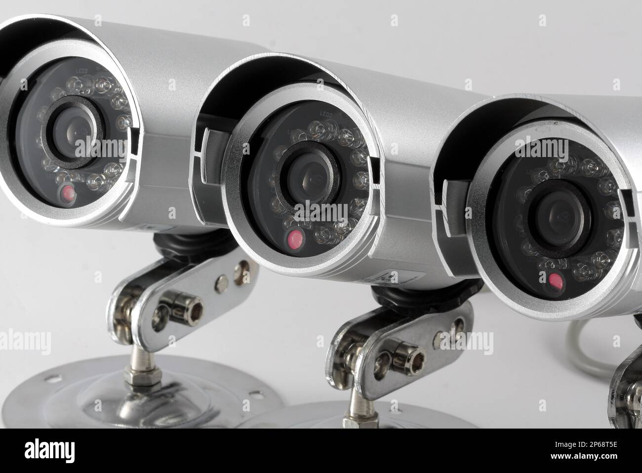 CCTV camera system, home security system concept, Security camera Stock ...