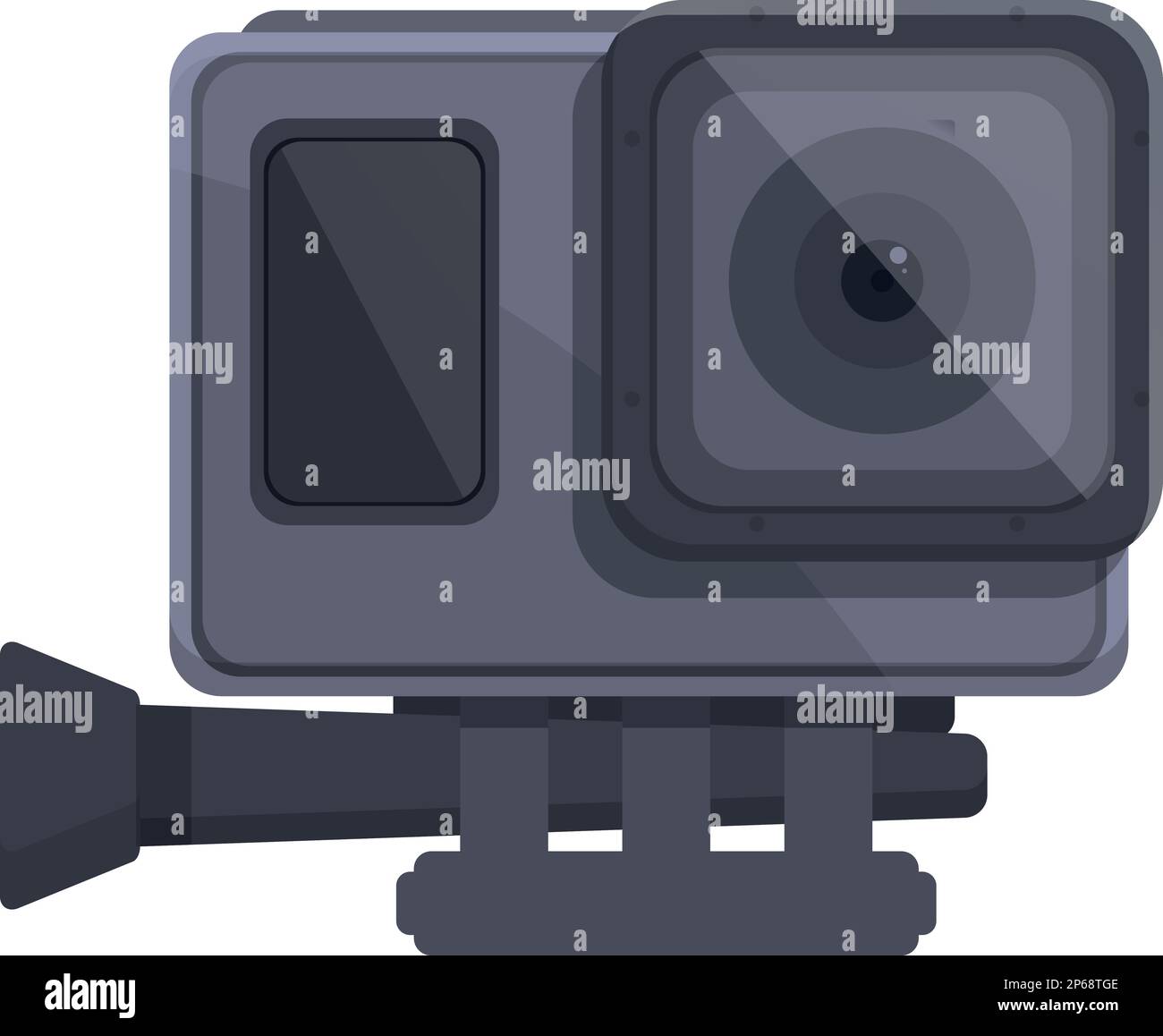 Sport recorder icon cartoon vector. Action camera. Car drive Stock ...