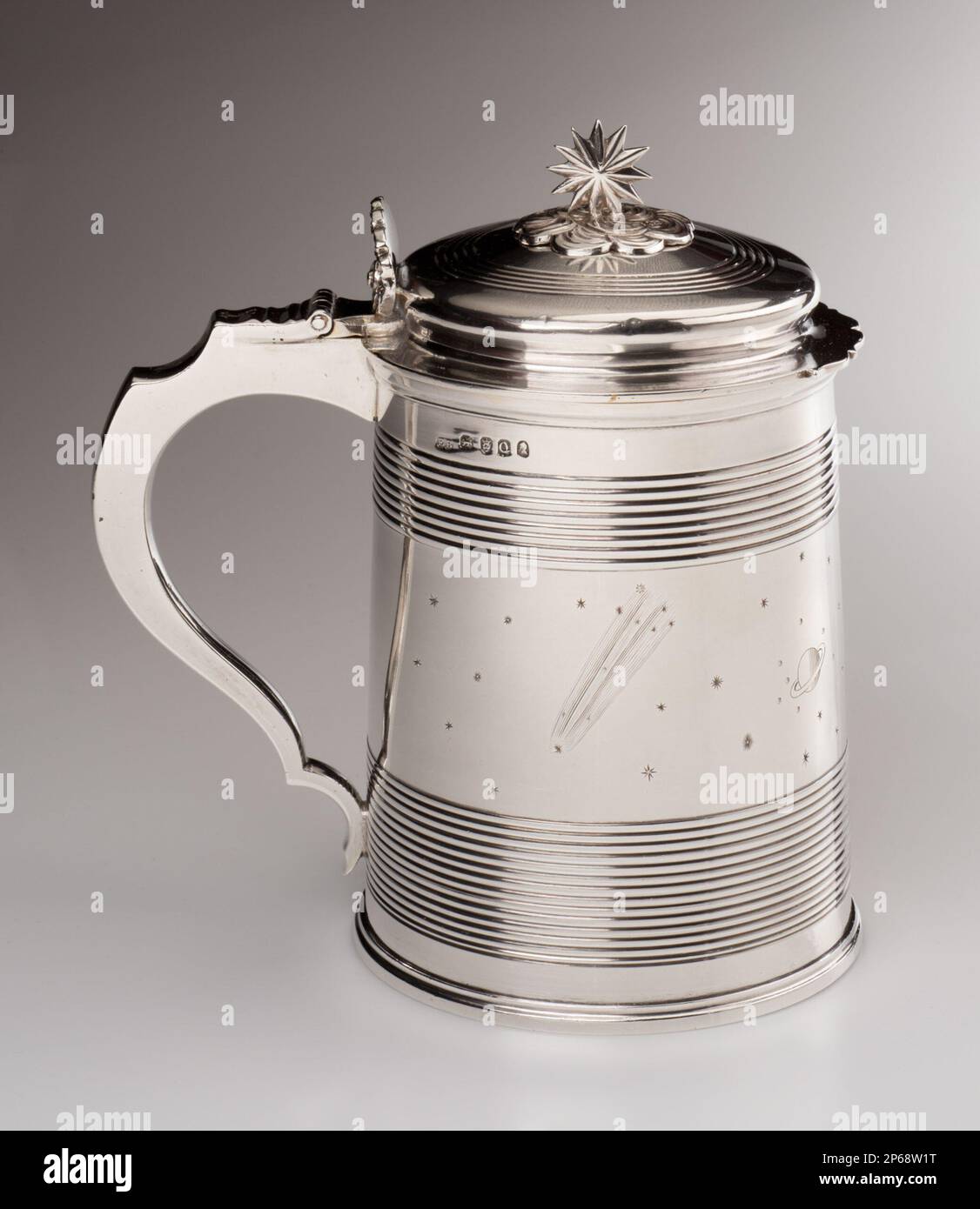 Rebecca Emes and Edward Barnard I, Tankard, 1811/12, silver Stock Photo ...