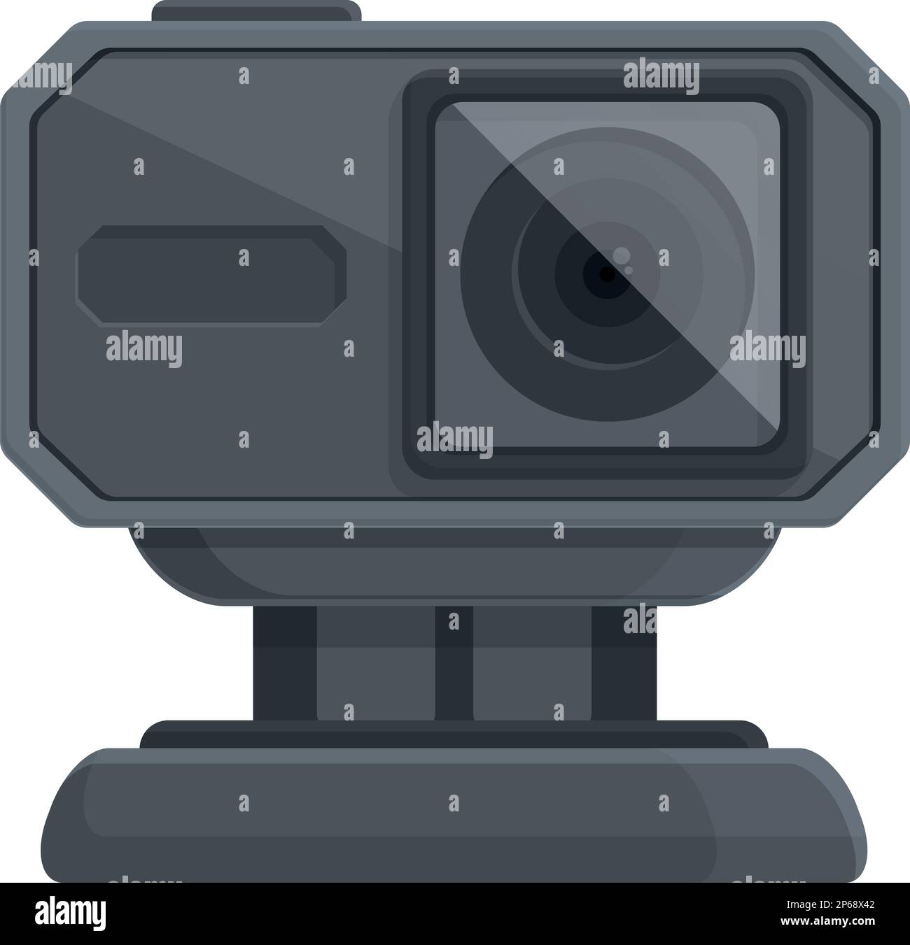 Sport cam icon cartoon vector. Go pro camera. Video lens Stock Vector Image & Art - Alamy