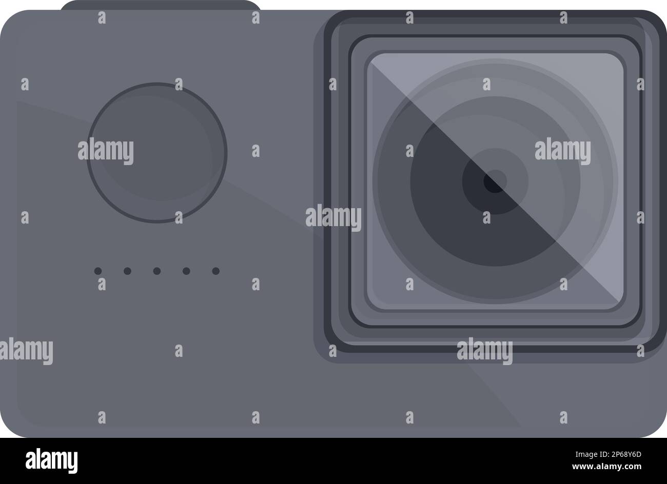 Movie design icon cartoon vector. Go pro camera. Digital cam Stock ...