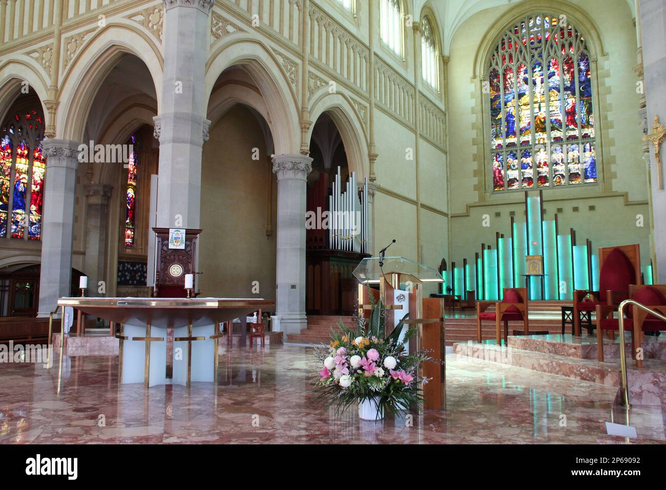 ste mary cathedral in perth in australia Stock Photo - Alamy