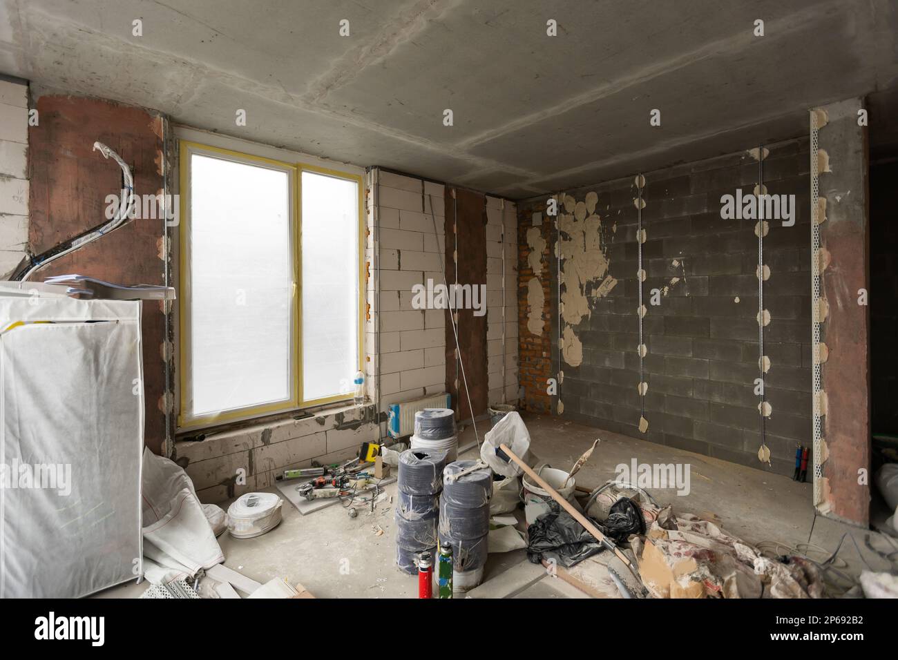 the initial stage of repair Stock Photo - Alamy