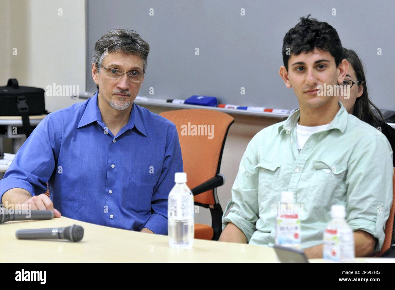 Clifton Truman Daniel, (L) 55, a grandson of former U.S. President ...