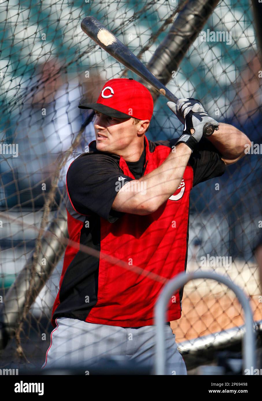 Cincinnati Reds Jay Bruce in a game against the New York Mets at Citi ...