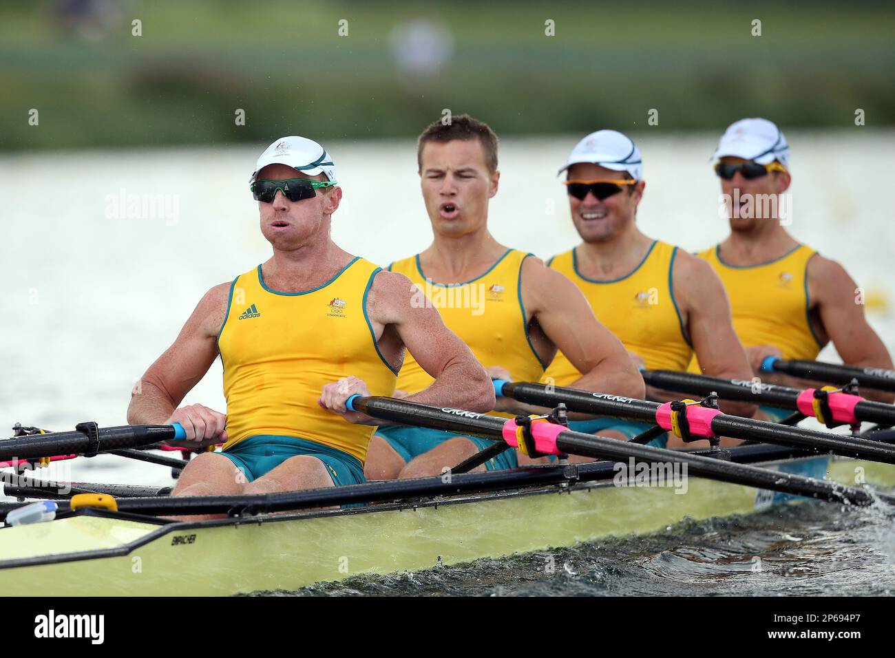 Australia rowers Daniel Noonan, James McRae, Karsten Forsterling and ...