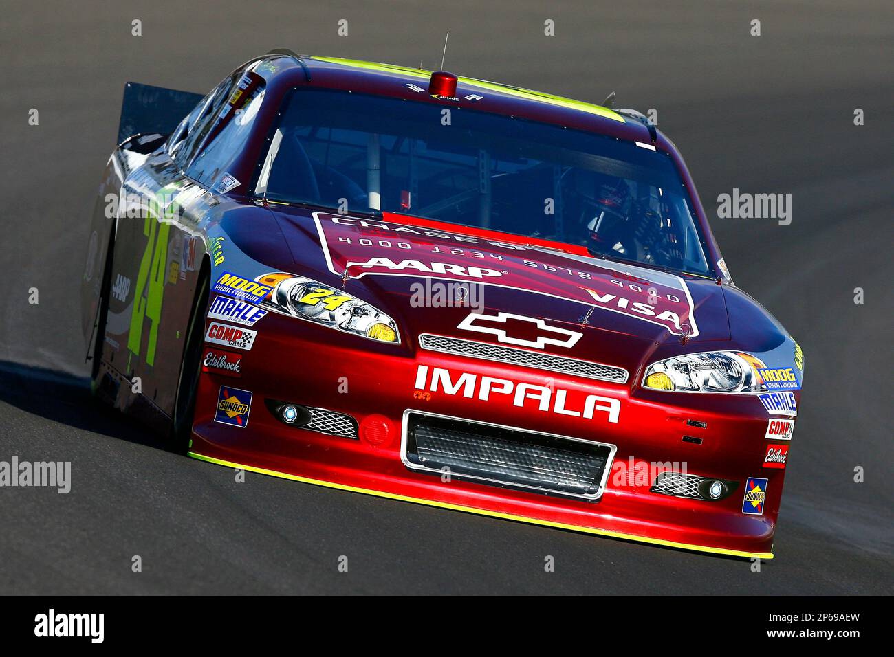 Jeff Gordon during practice for the NASCAR Sprint Cup Series auto race ...