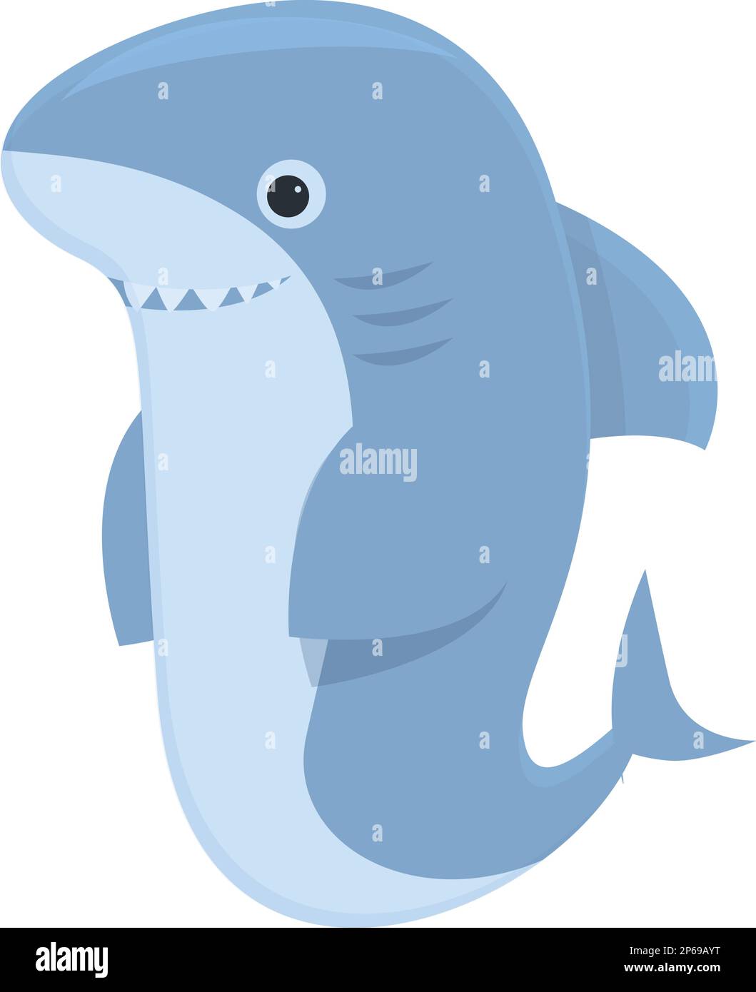 Ocean shark icon cartoon vector. Danger sign. Zone attack Stock Vector ...