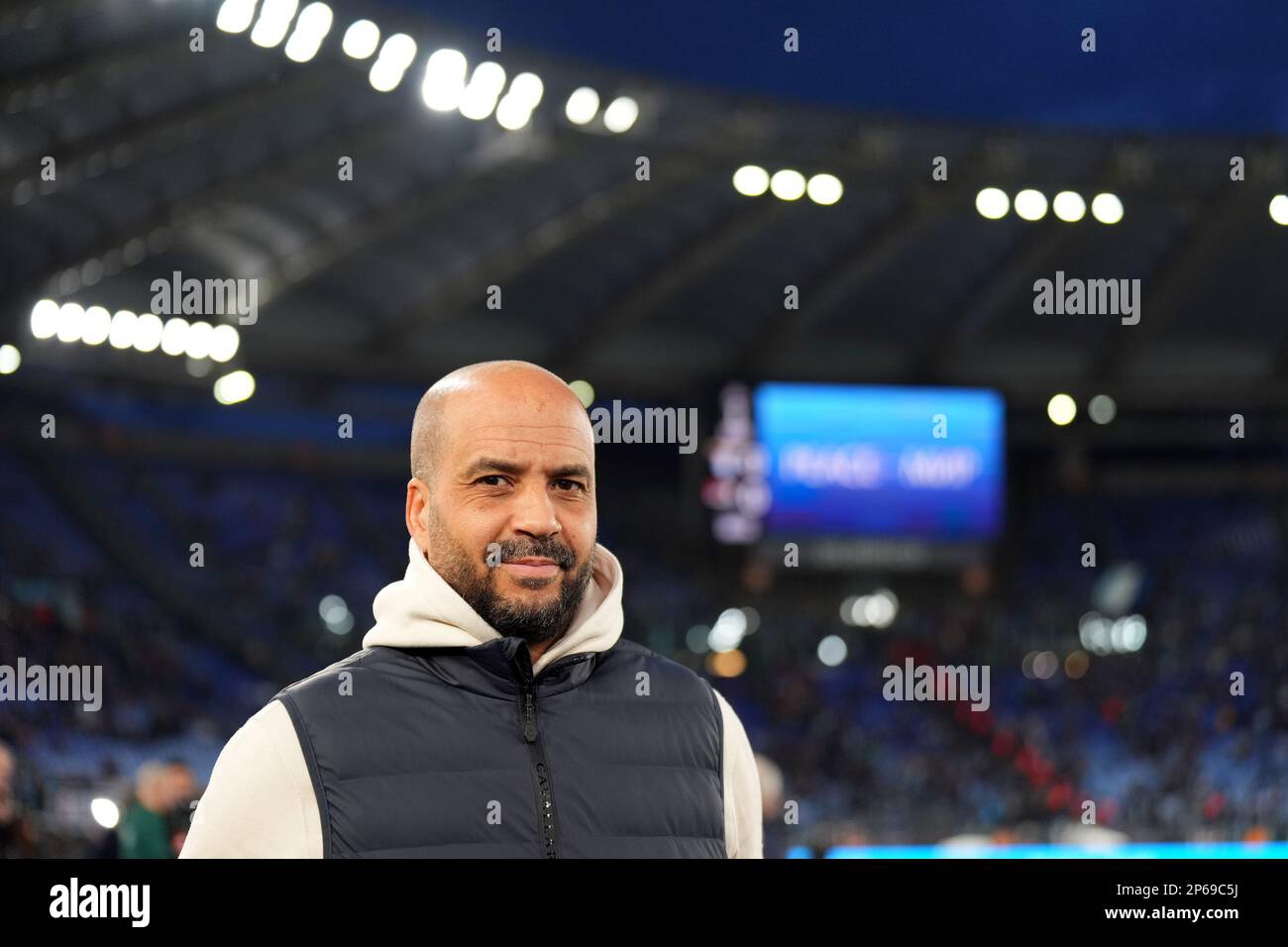 ROME - AZ Alkmaar coach Pascal Jansen ahead of the UEFA Conference ...