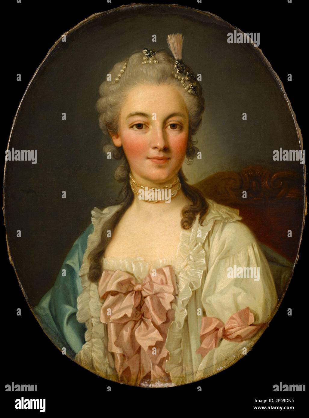 Per Krafft, the elder, Countess Teresa Kinska Poniatowska, 1765, oil on ...