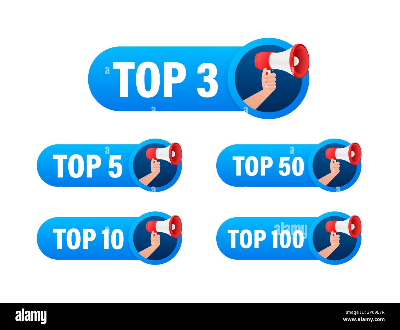 Top 3, 5, 10, 20, 50, 100 rating chart. Best in the ranking Stock ...