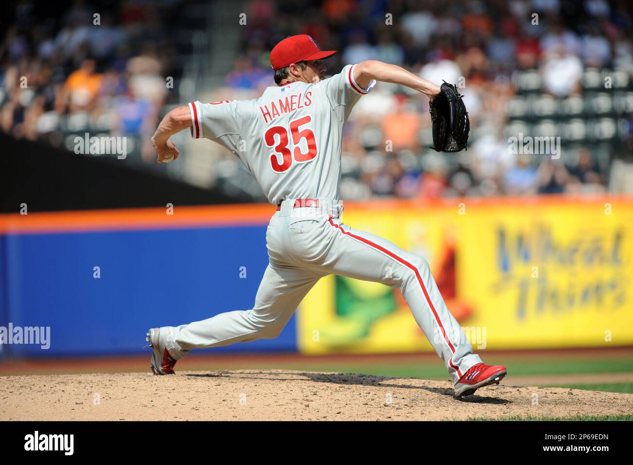 Philadelphia Phillies pitcher Cole Hamels (35) during game against the ...