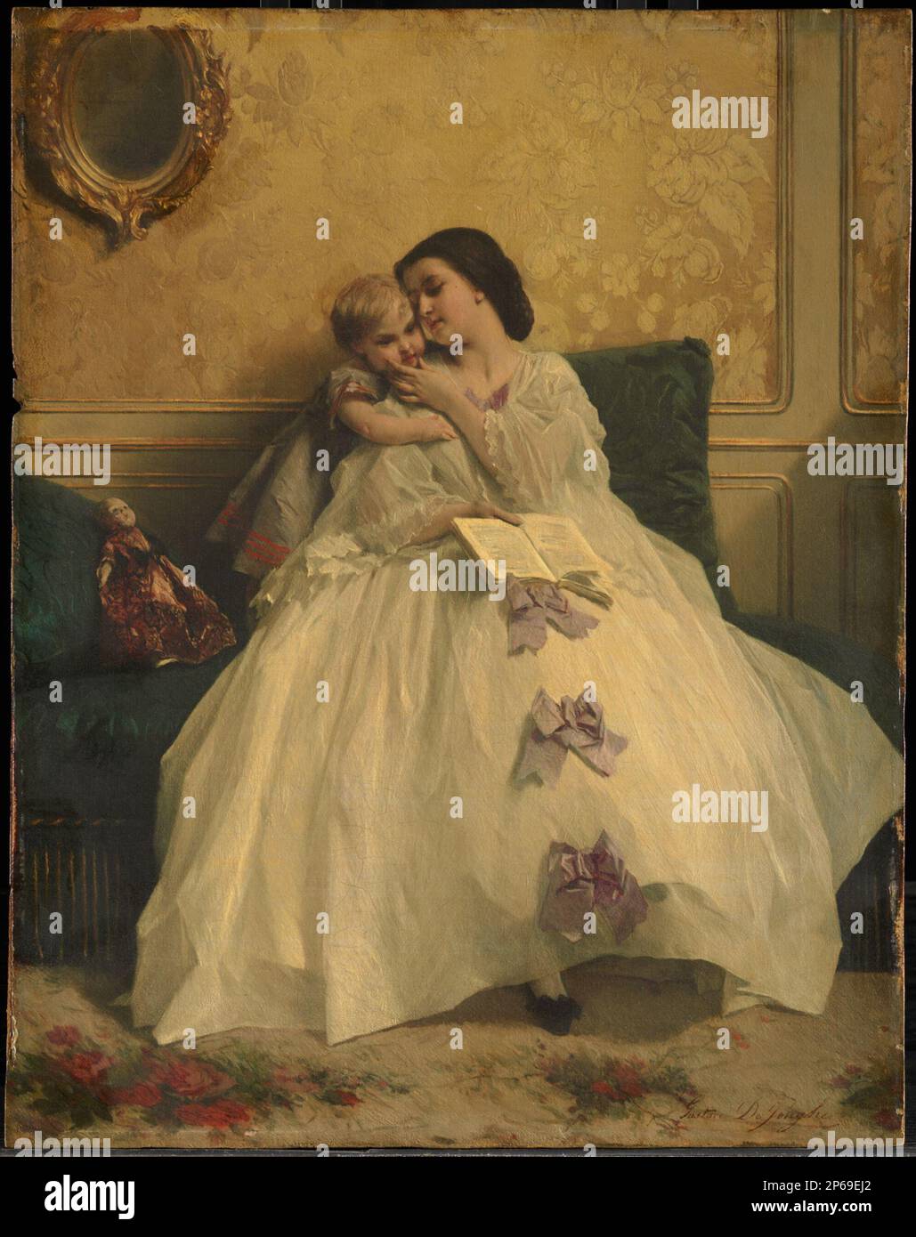 Gustave leonard de jonghe hi-res stock photography and images - Alamy