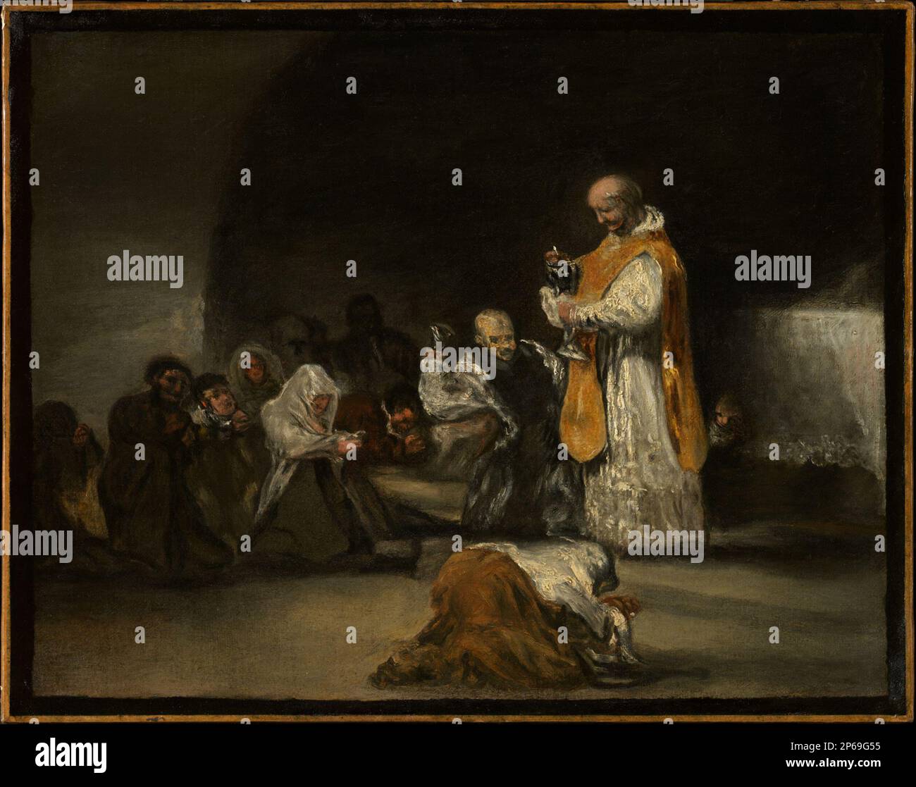 Artist Unknown , Spanish, 19th or 20th century, The Communion (A Mass ...