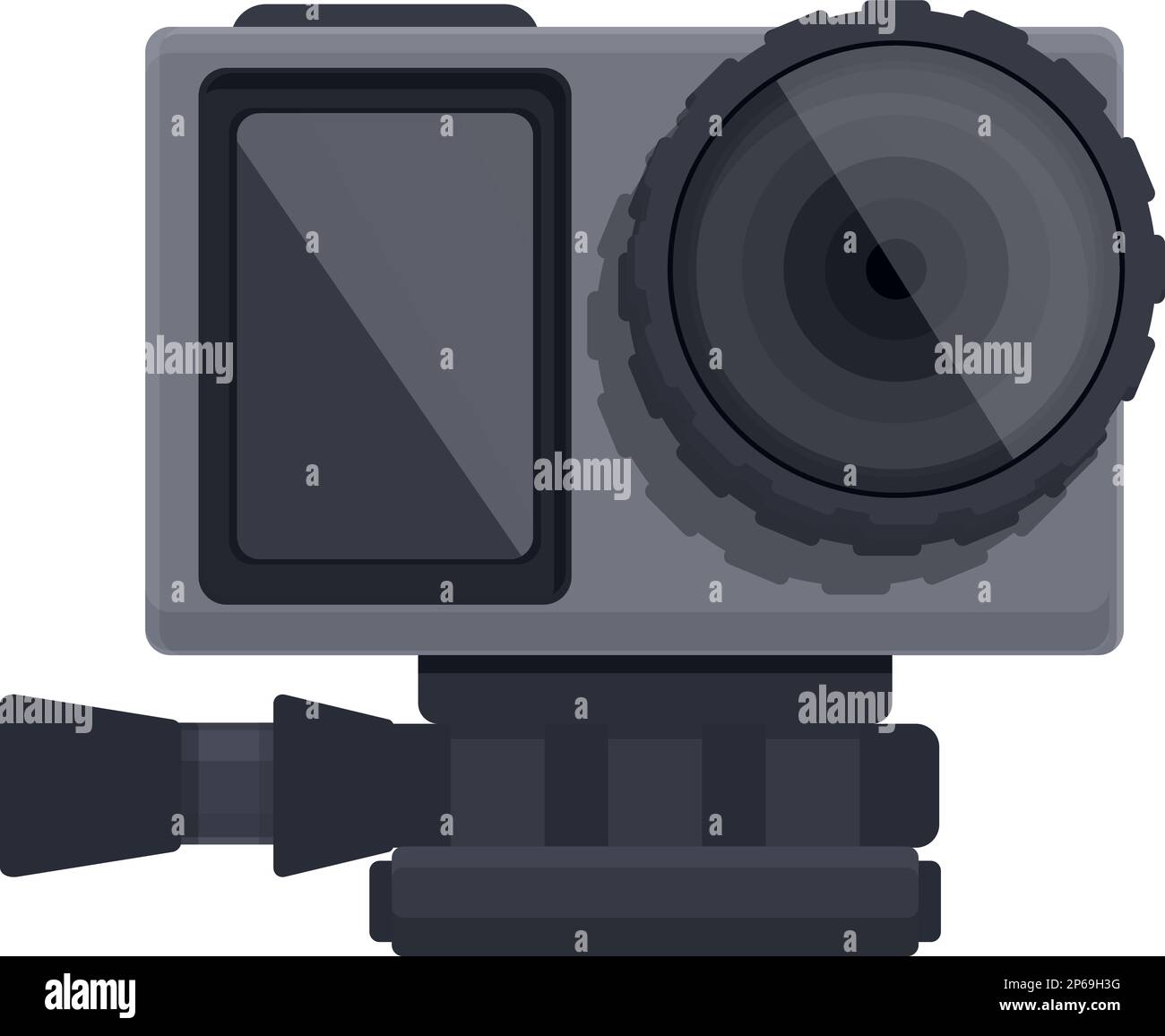 New action cam icon cartoon vector. Go pro camera. Digital recorder ...