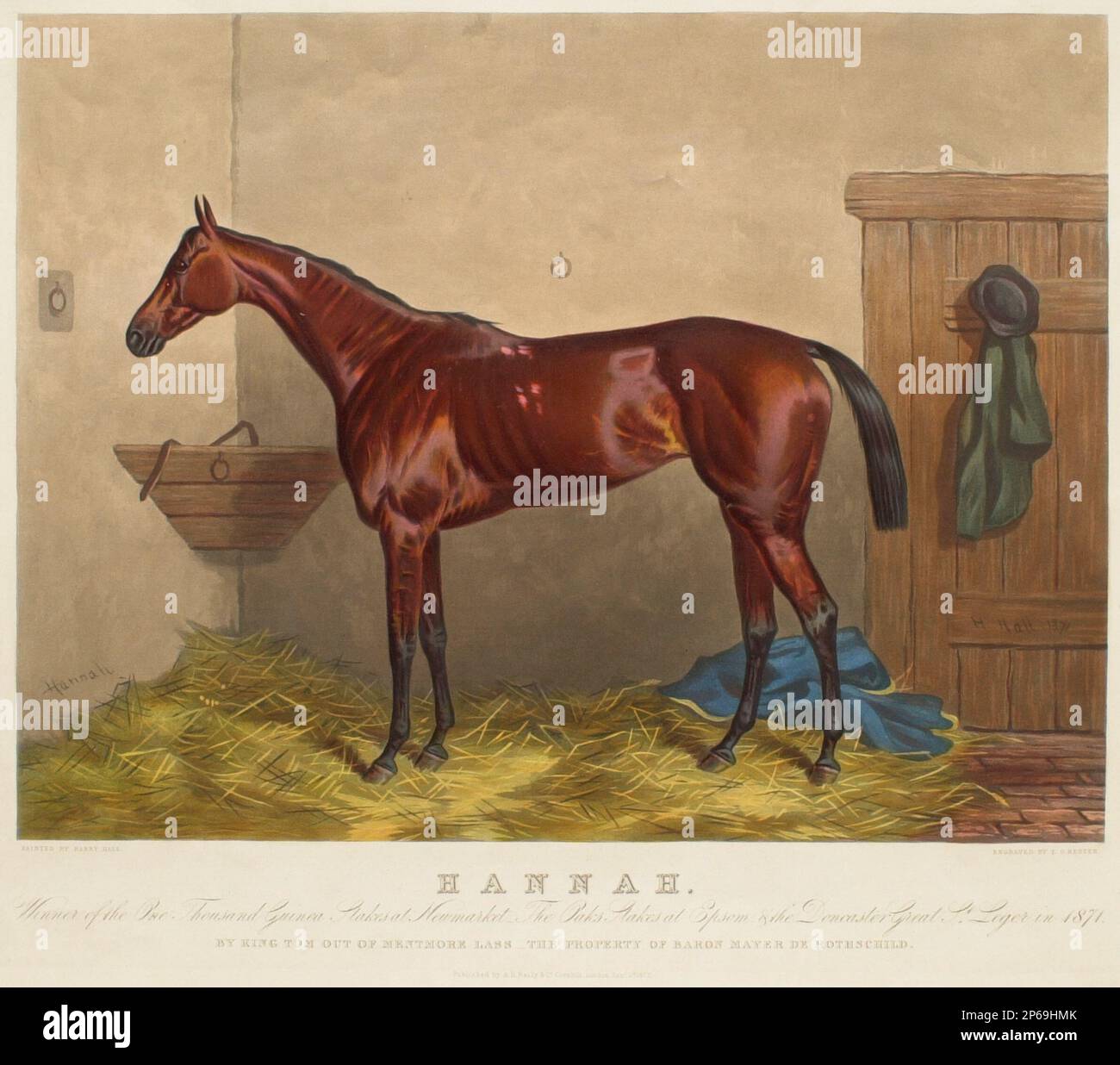 Aquatint colored by hand on paper hi-res stock photography and images ...