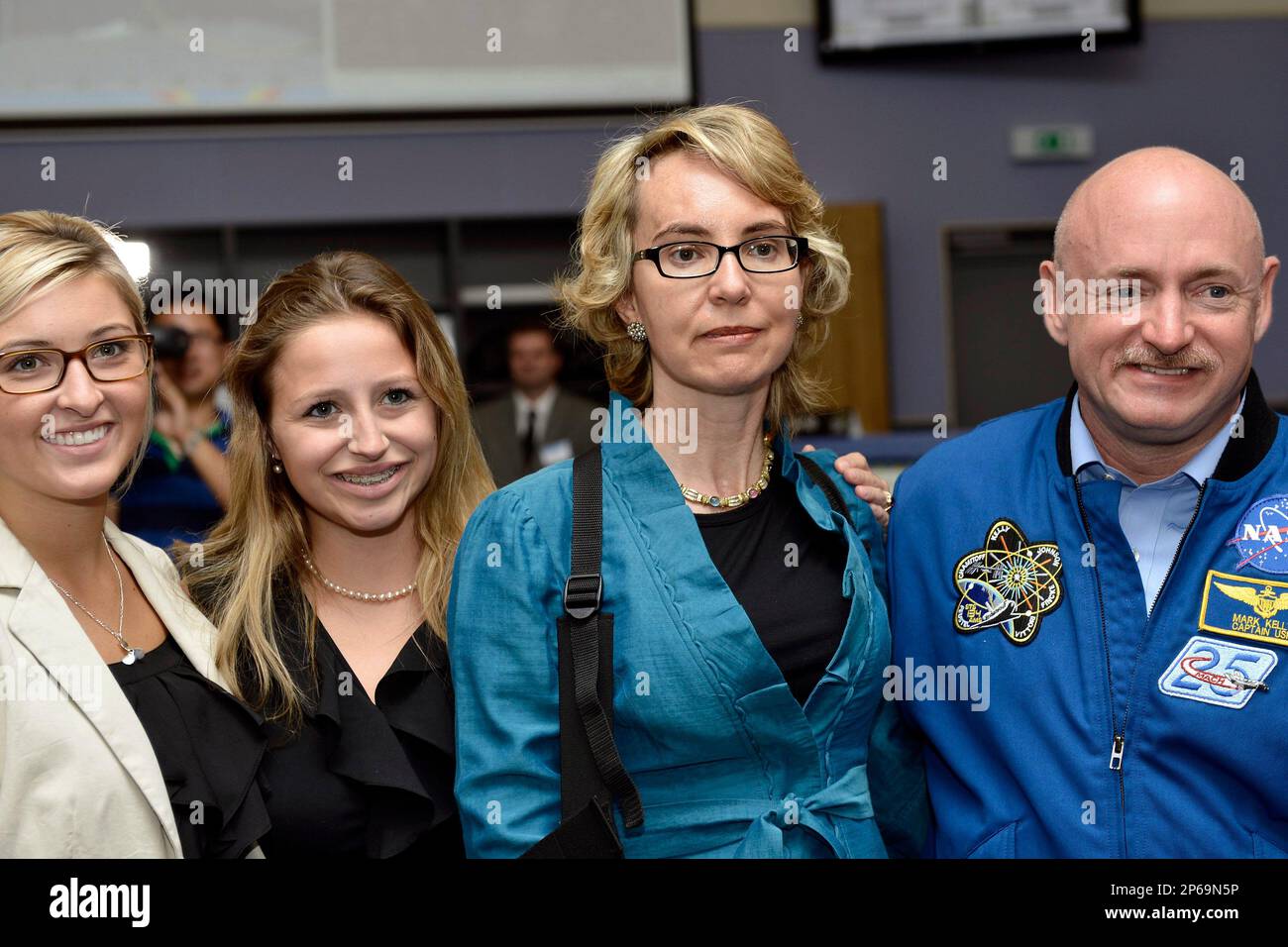 Astronaut Mark Kelly Daughters