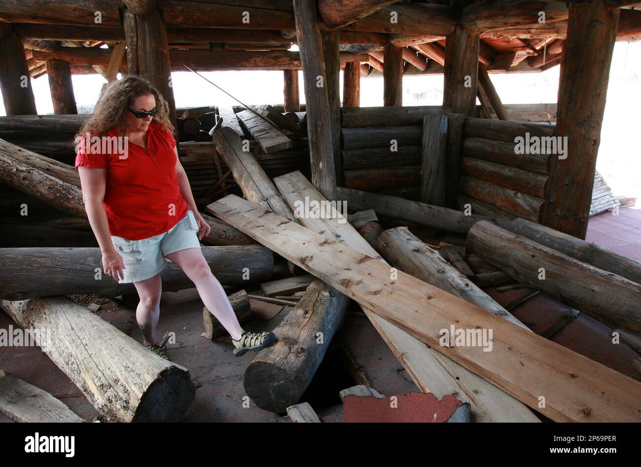 Sunny Larsen, owner of the Smith Mansion and daughter of builder ...
