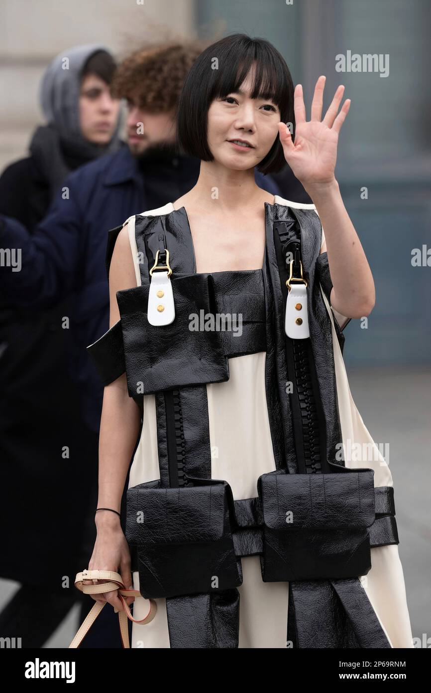 Doona Bae departs the Louis Vuitton Fall/Winter 2023-2024 ready-to-wear ...