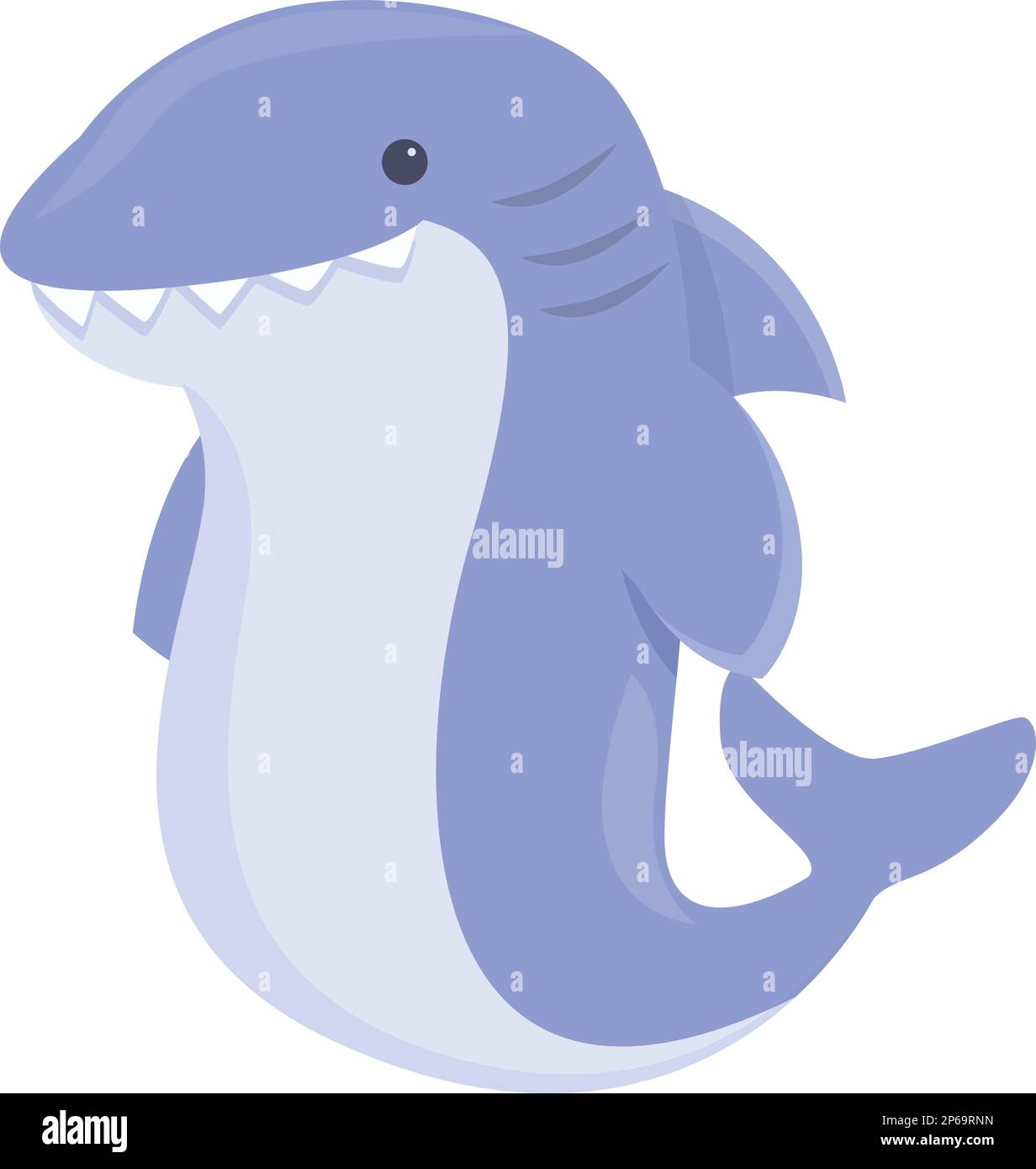 Shark alert icon cartoon vector. Danger sign Stock Vector Image & Art ...
