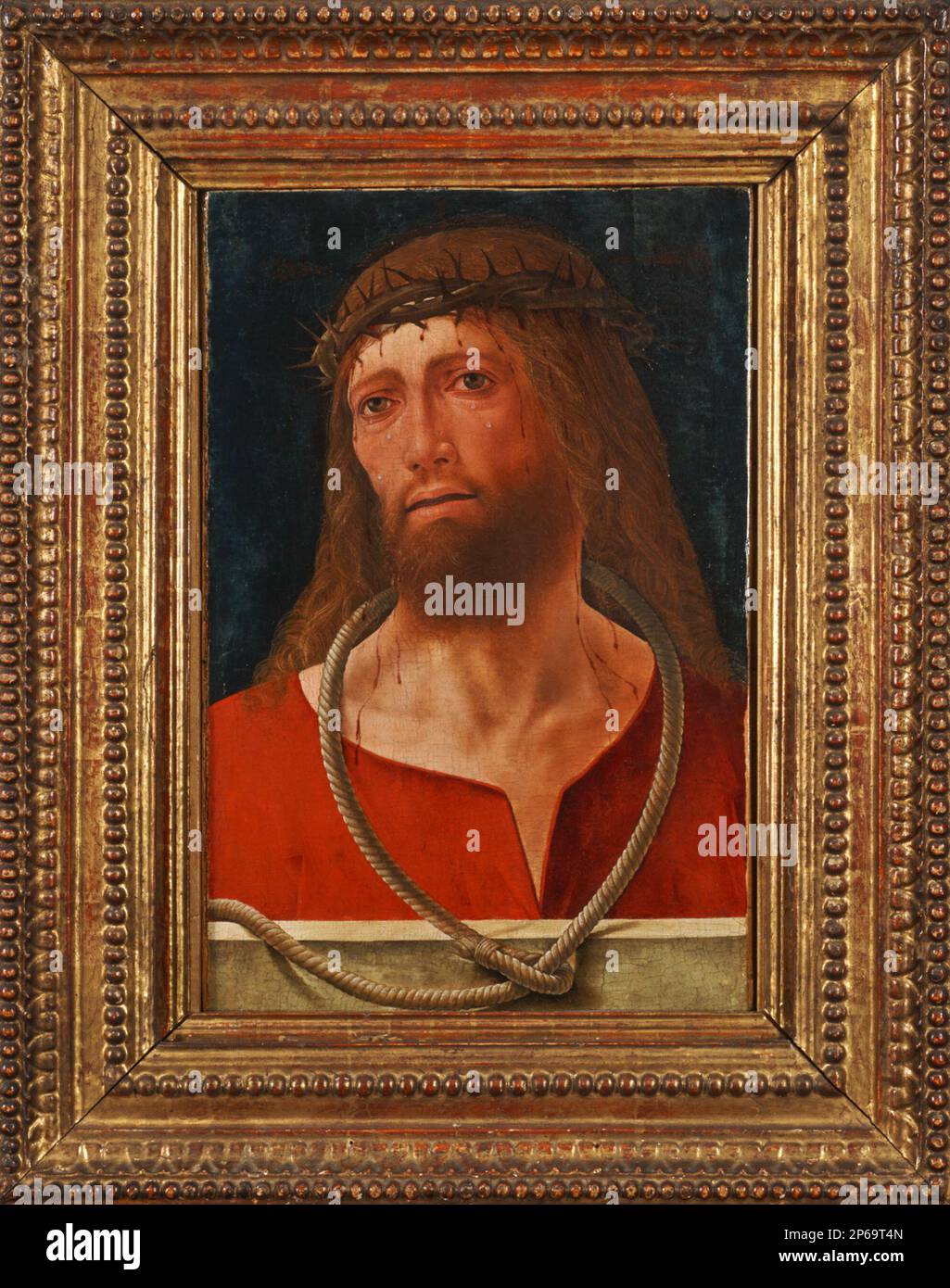 Ercole de' Roberti, Christ Crowned with Thorns, c. 1479–80, tempera ...