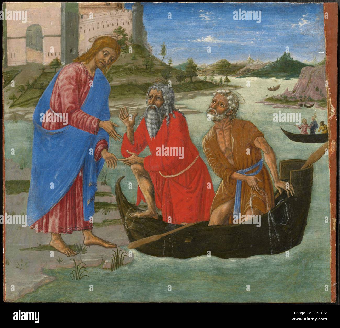 Matteo di Giovanni, The Calling of Saints Peter and Andrew, 1470s ...