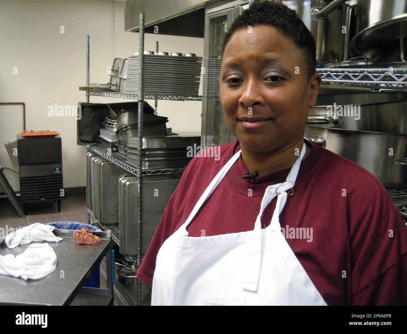 This July 5, 2012 photo shows Paula Cooper posing for a photograph in ...
