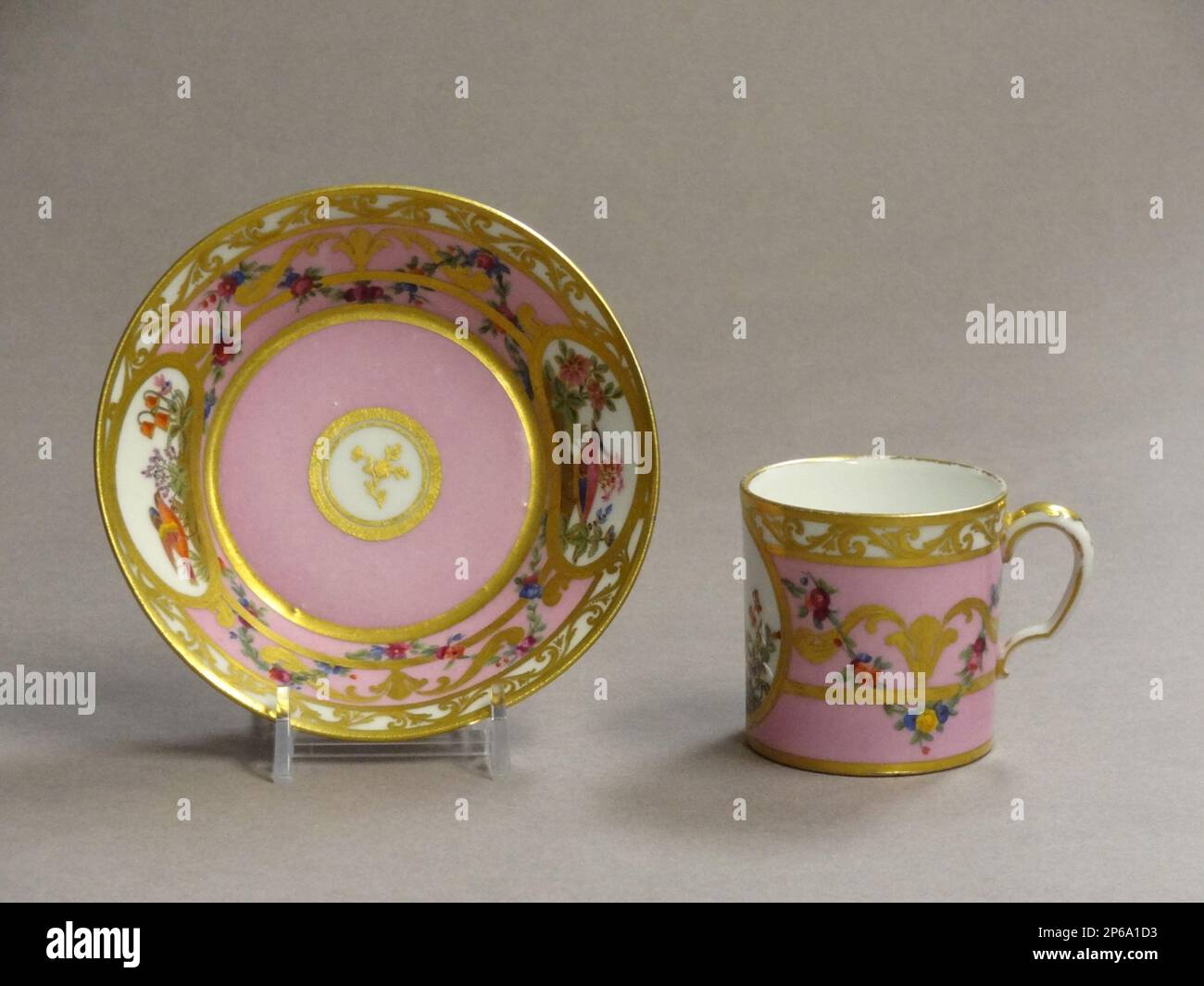 Sèvres Porcelain Manufactory, Cup and Saucer, 1779, hard-paste ...