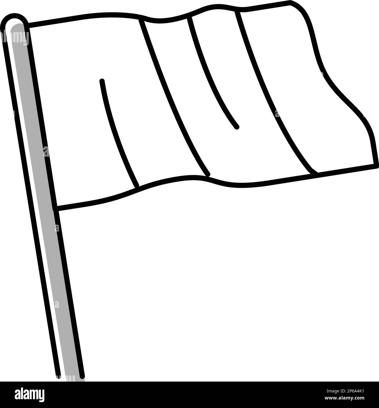 empty flag color icon vector illustration Stock Vector Image & Art - Alamy