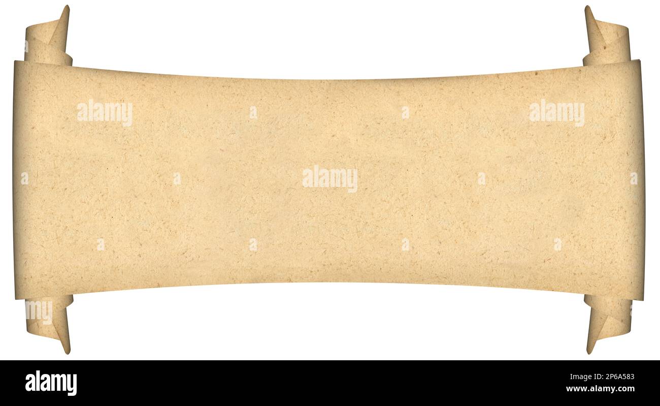 Abstract paper rolls of old, weathered grunge paper with plenty of ...